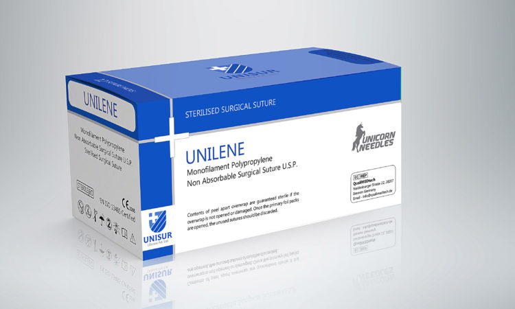 Monofilament Polypropylene Suture (UNILENE) | 🥇Universal Sutures