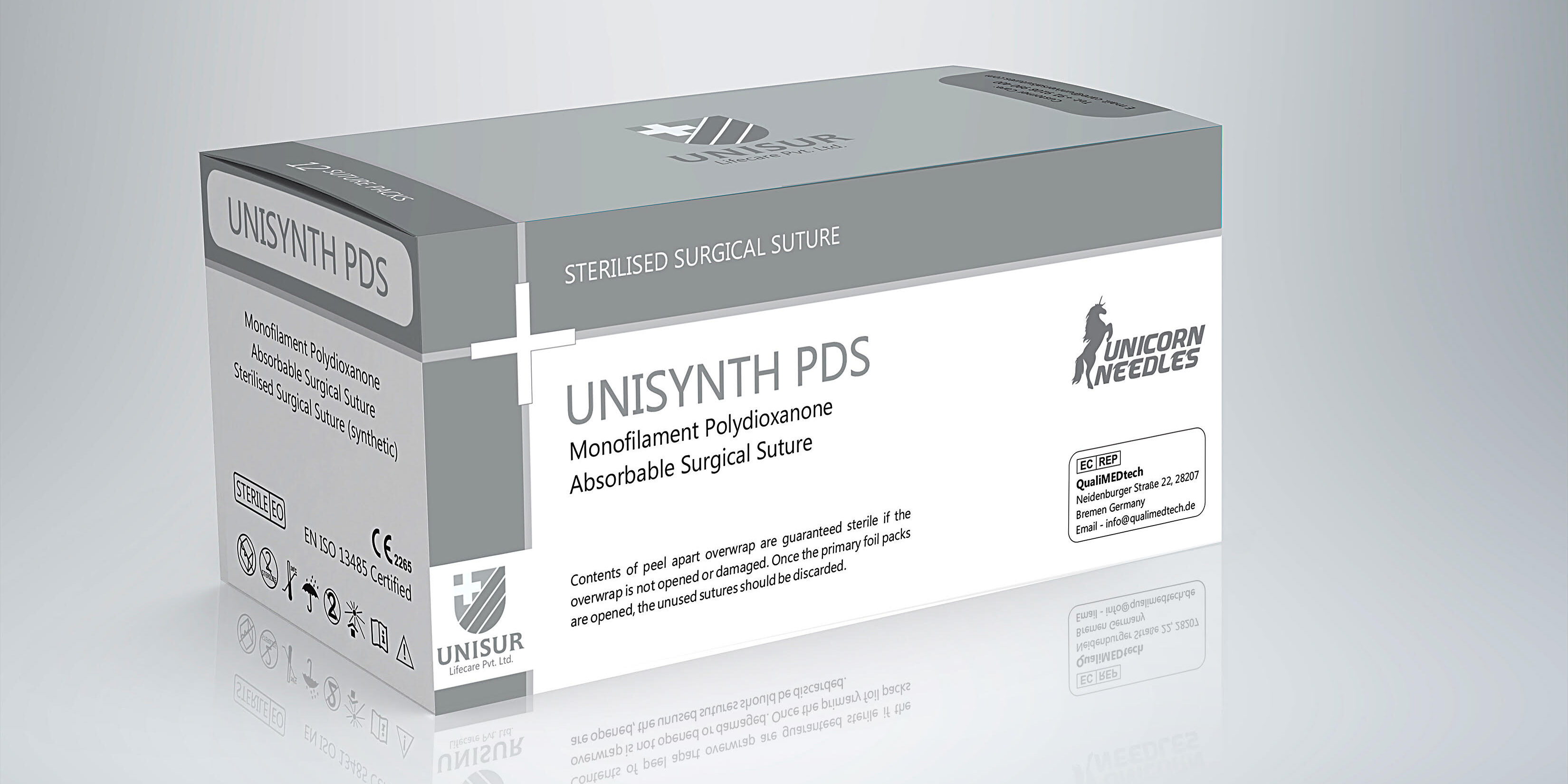 Polydioxanone Suture | Monofilament PDS - Universal Sutures