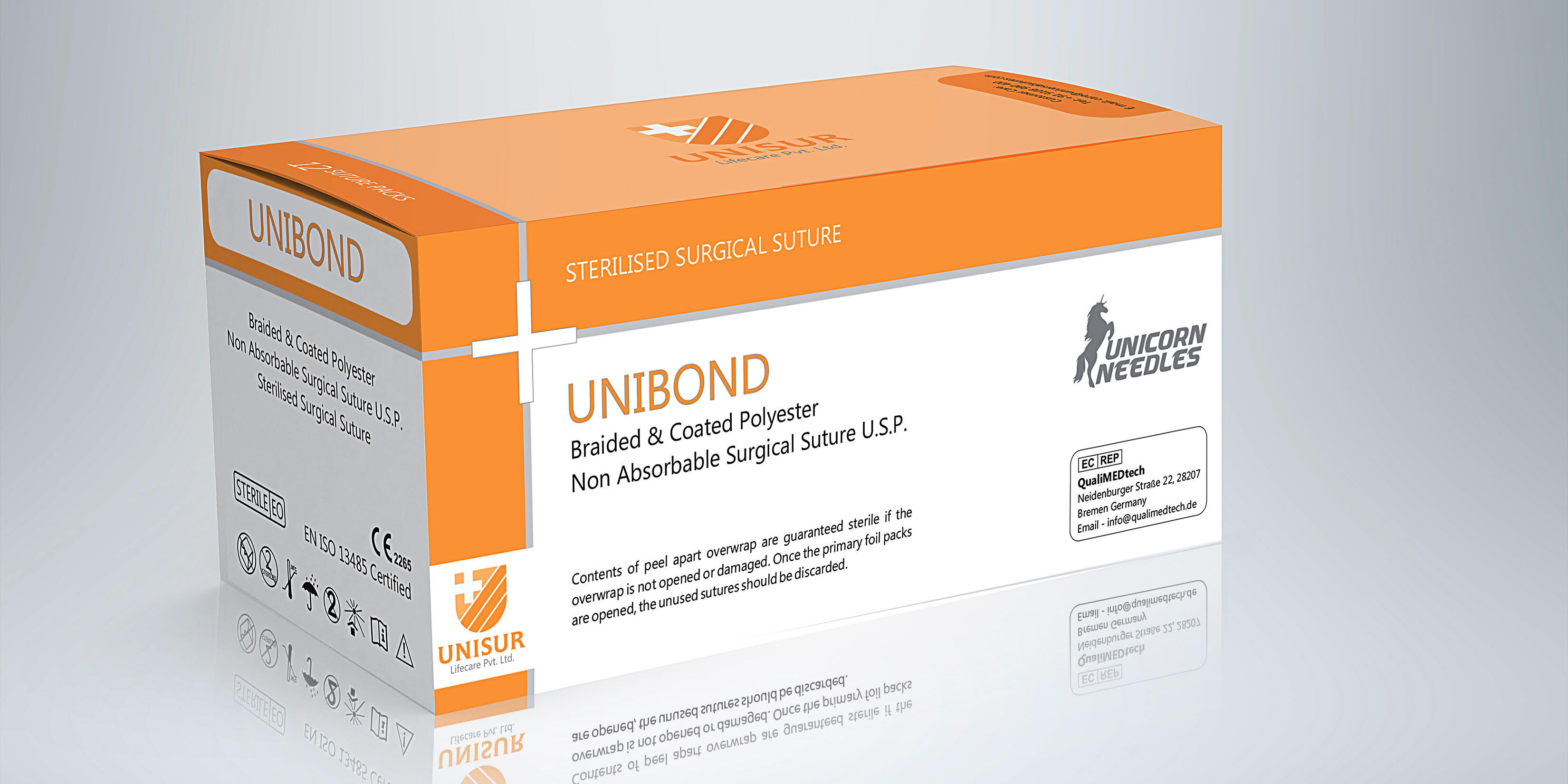 Polyester Suture | Braided and Coated | Universal Sutures