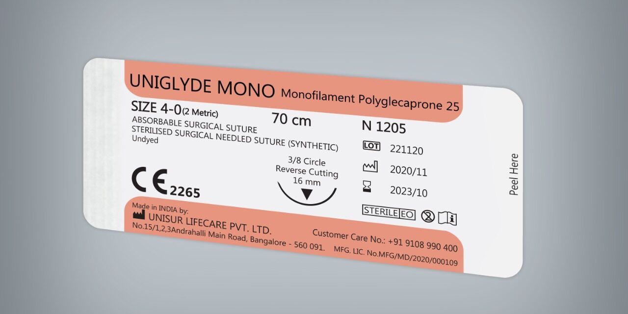 Monofilament Poliglecaprone Suture - 🥇Universal Sutures