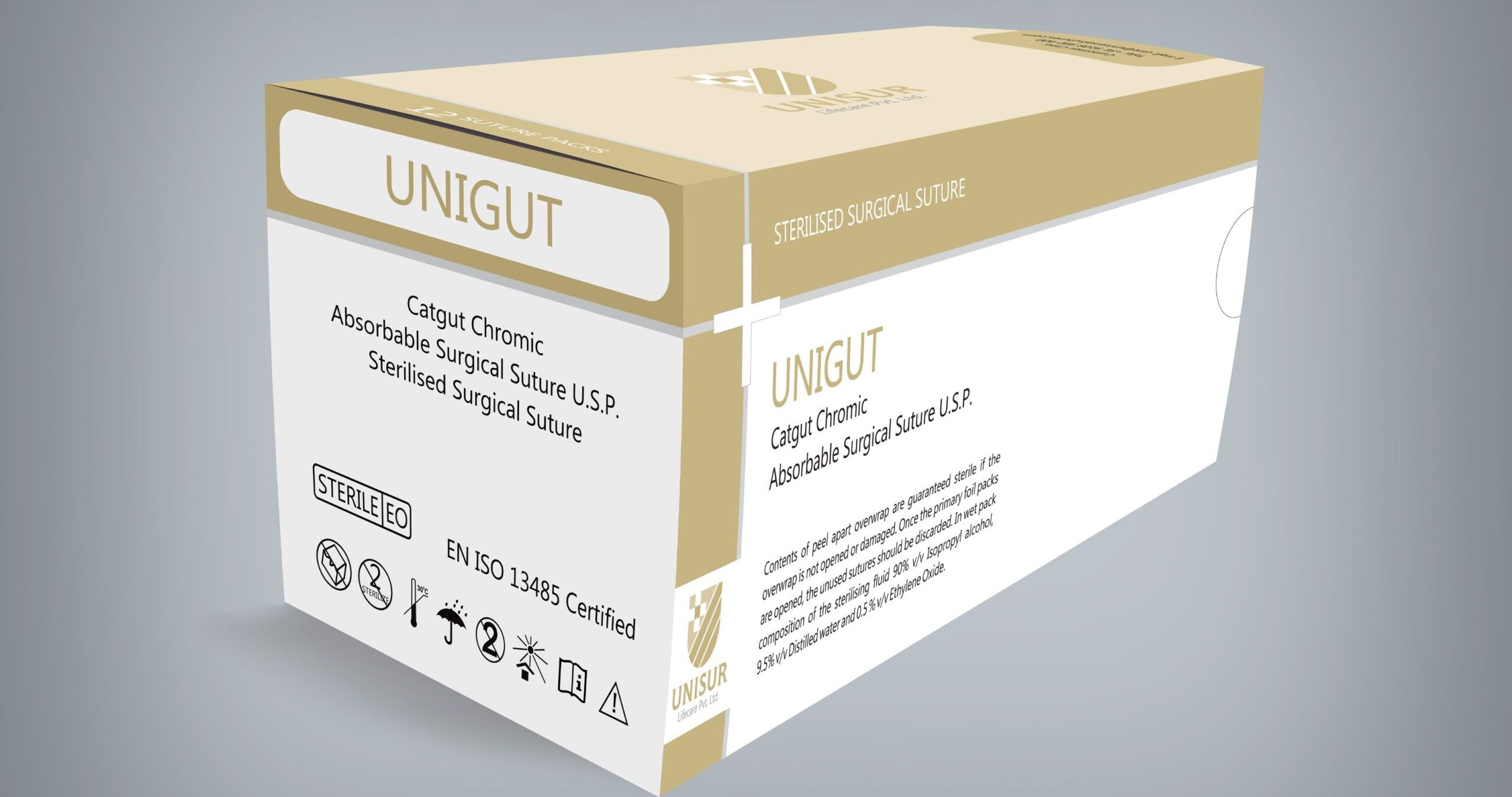 Chromic Catgut Suture Manufacturer & Exporter in India