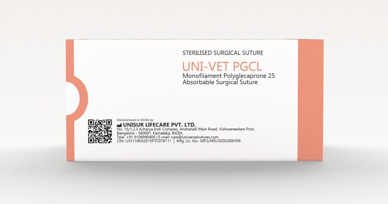 Polyglecaprone 25 Veterinary Suture Manufacturer & Exporter in India