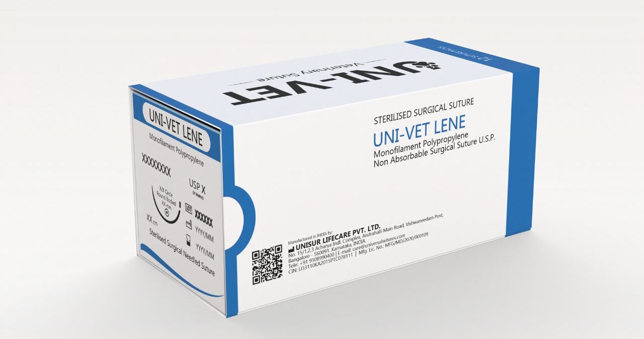 Polyglactin 910 Veterinary Suture Manufacturer & Exporter in India